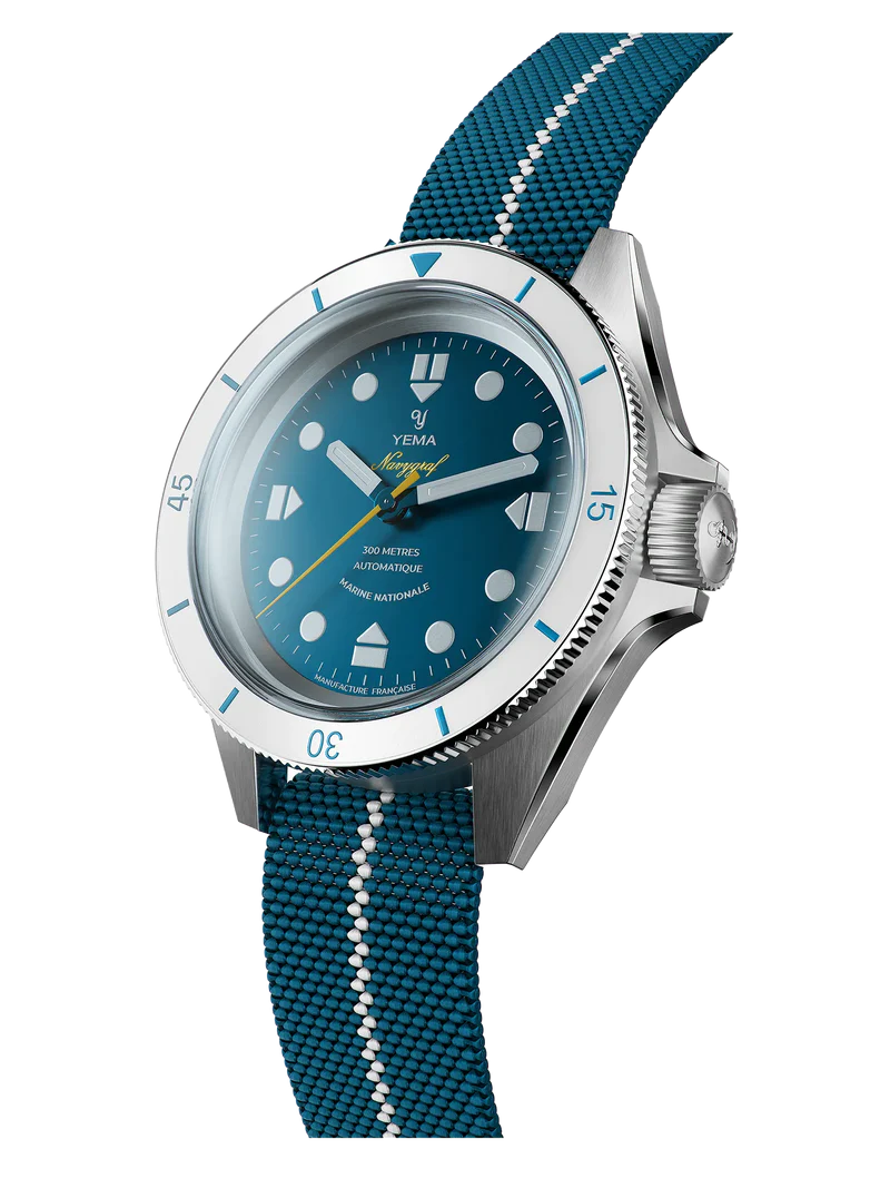 Køb YEMA Navygraf Marine Nationale CMM.10 Ur – Unik Stil & Kvalitet